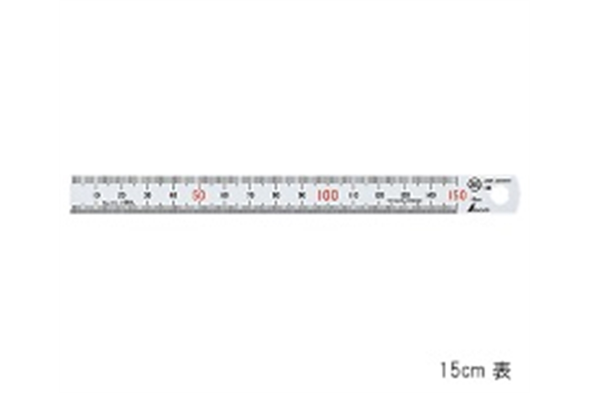 Thước lá inox 150mm Shinwa Nhật 14001